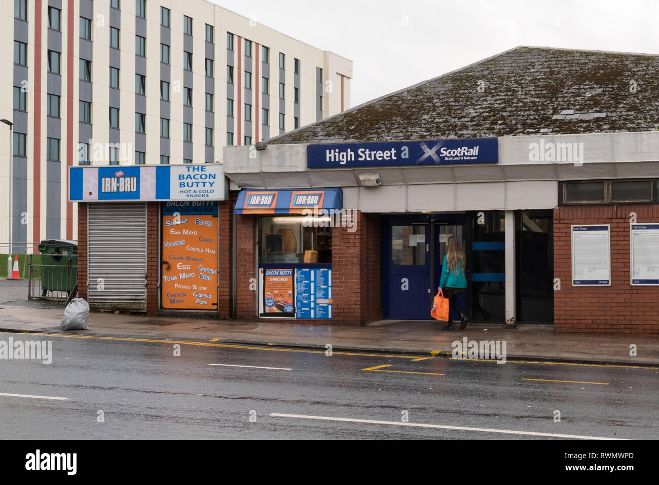 Glasgow High Street Station High Resolution Stock Photography and ...