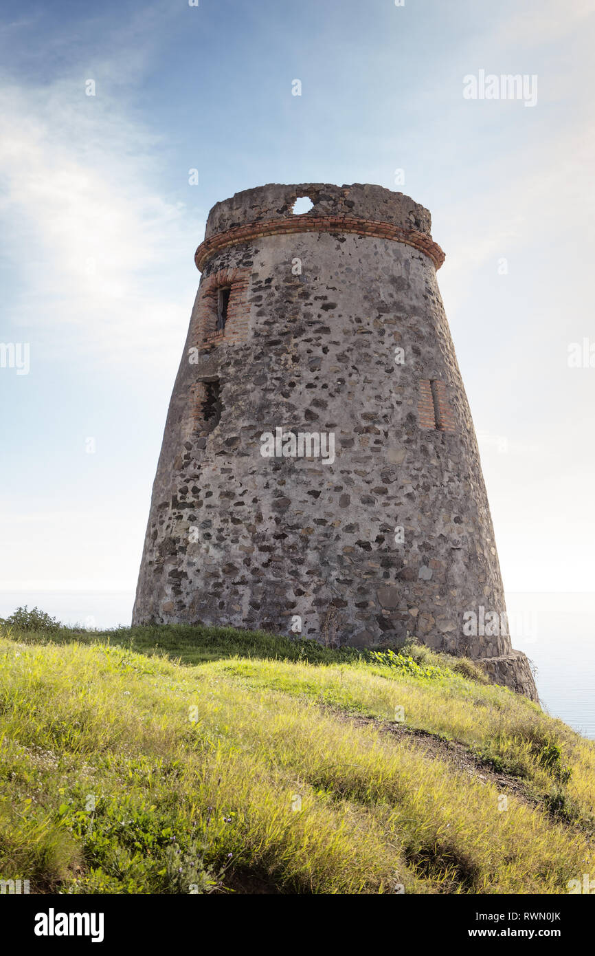 torre del diablo almunecar watchtower built as a reinforcement of the ...