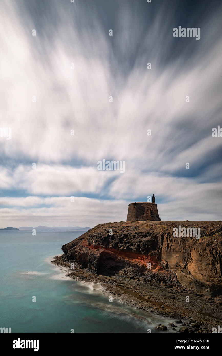 Castillo de las Coloradas or Torre del águila (The Eagle's Tower Stock ...