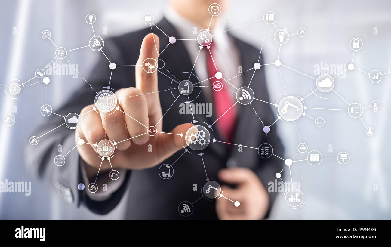 Technology industrial business process workflow organisation structure ...