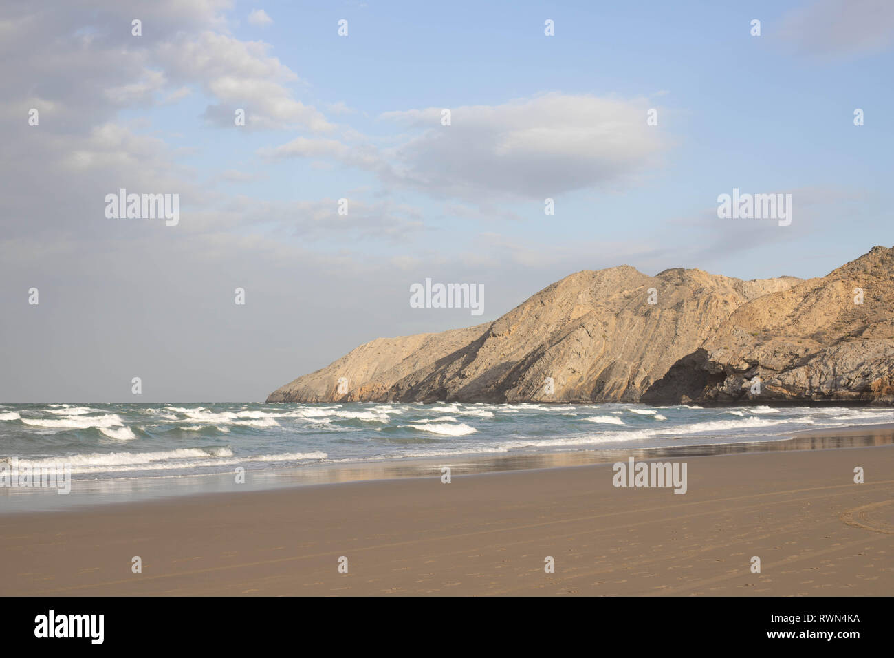 Yiti Beach near Muscat, Oman Stock Photo - Alamy