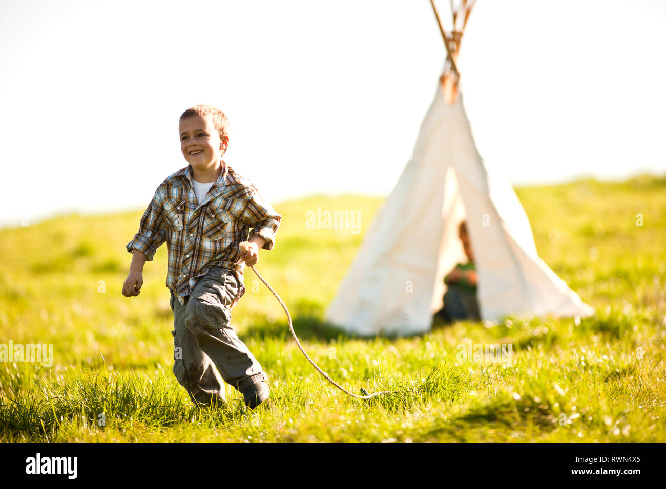 Play cowboys and indians hi-res stock photography and images - Alamy