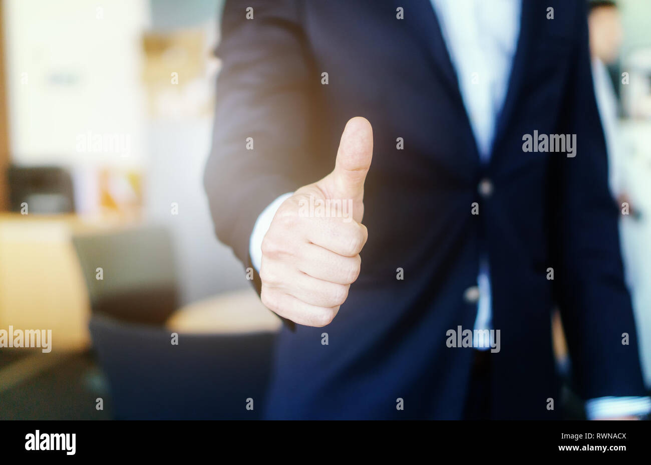 Thumbs up work hi-res stock photography and images - Alamy