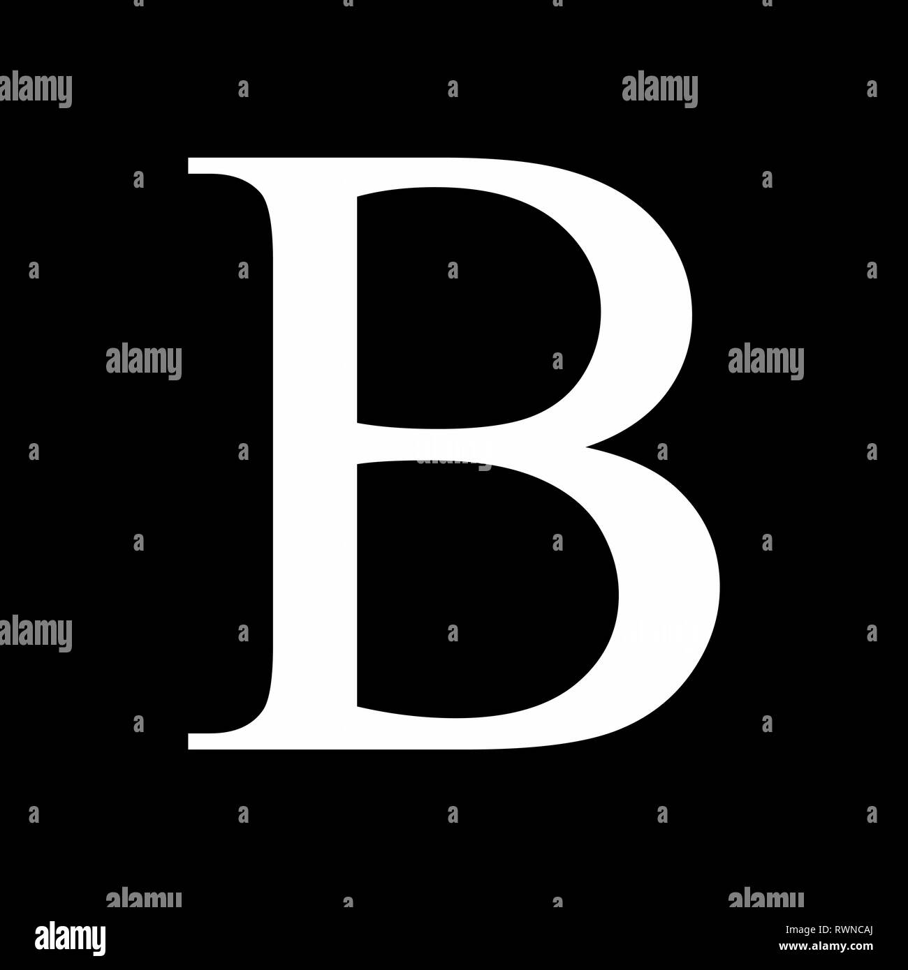 Beta symbol greek Black and White Stock Photos & Images - Alamy