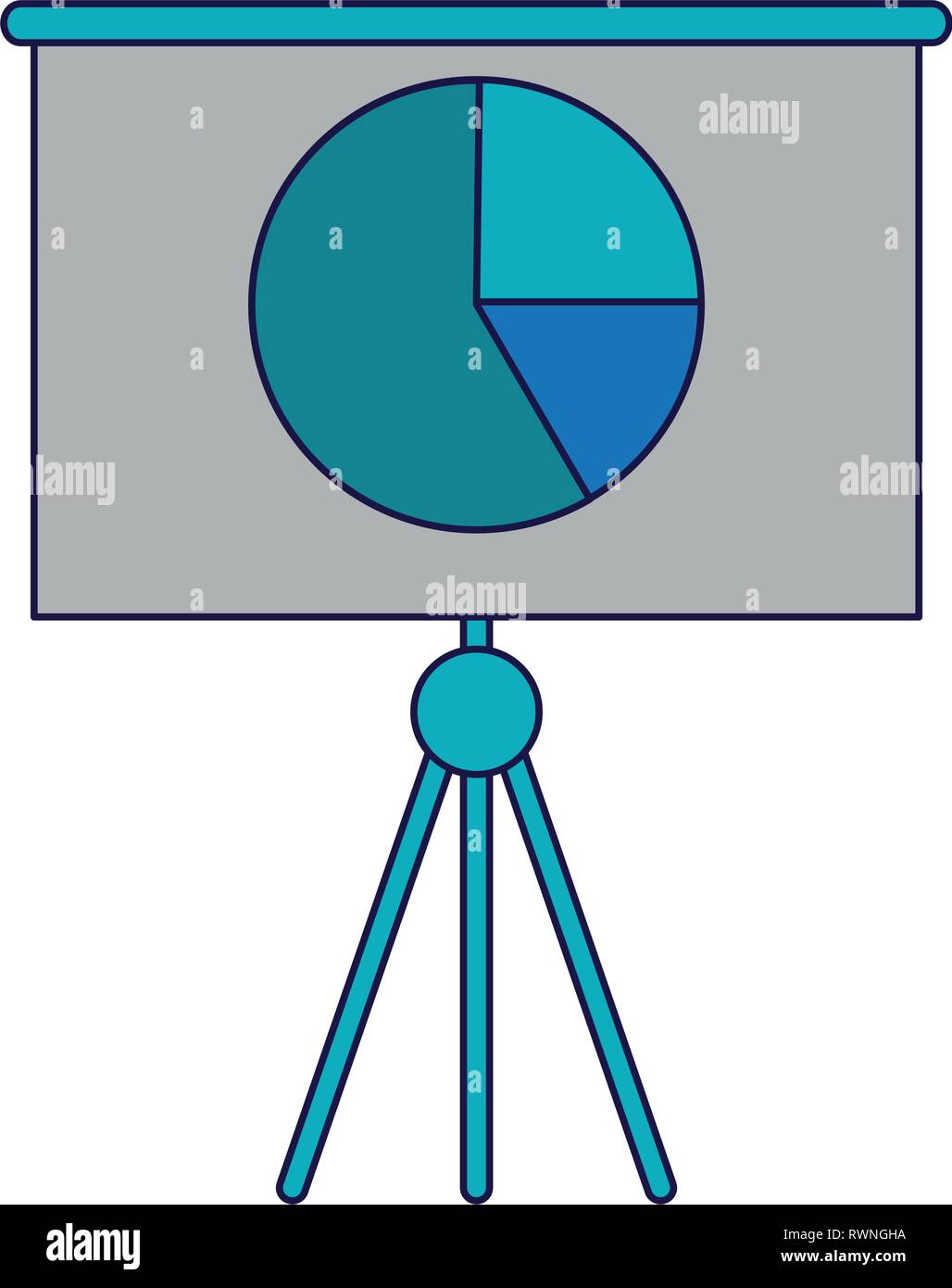 Statistics graph on whiteboard blue lines Stock Vector Image & Art - Alamy
