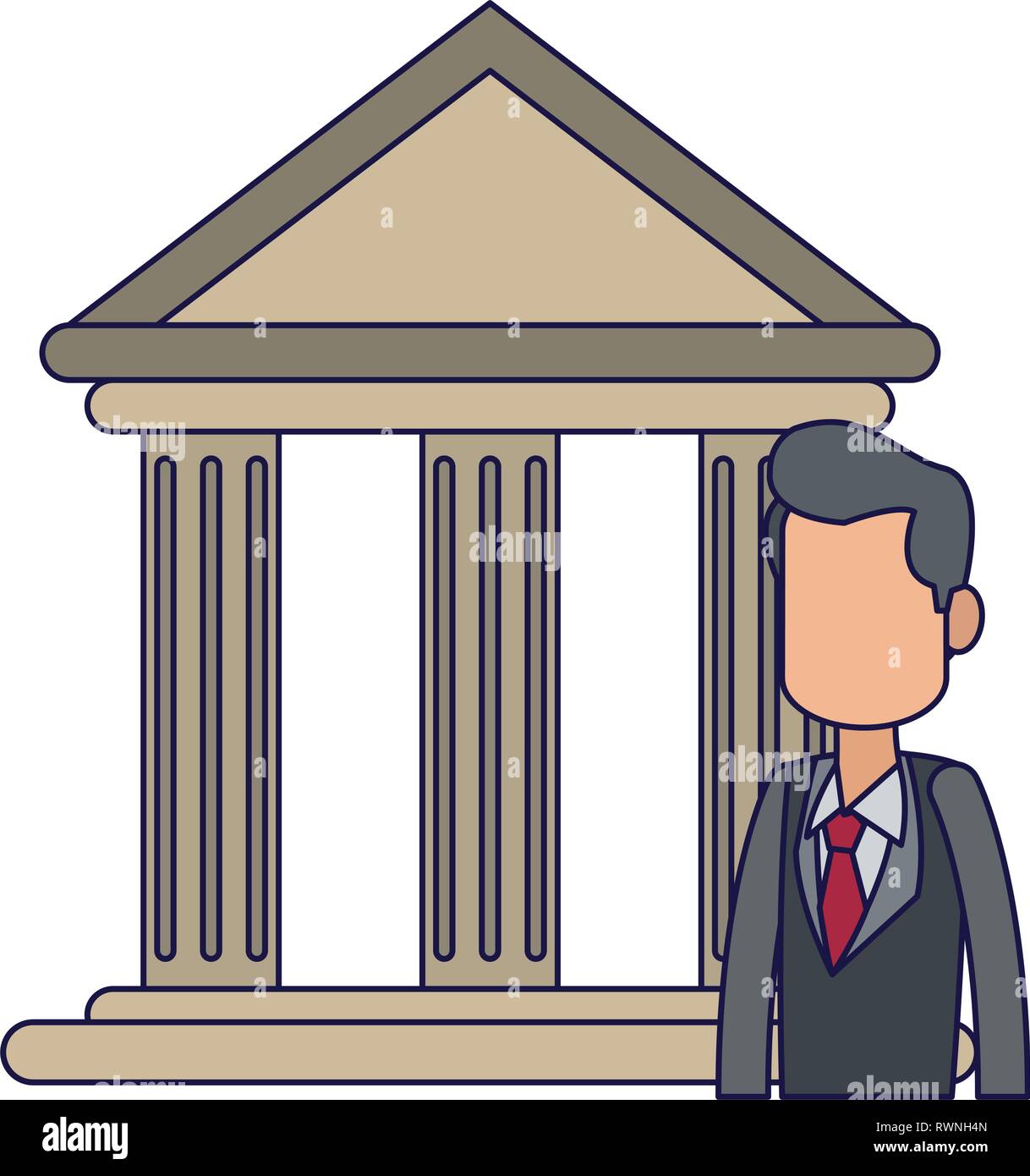 Funny banker Stock Vector Images - Alamy