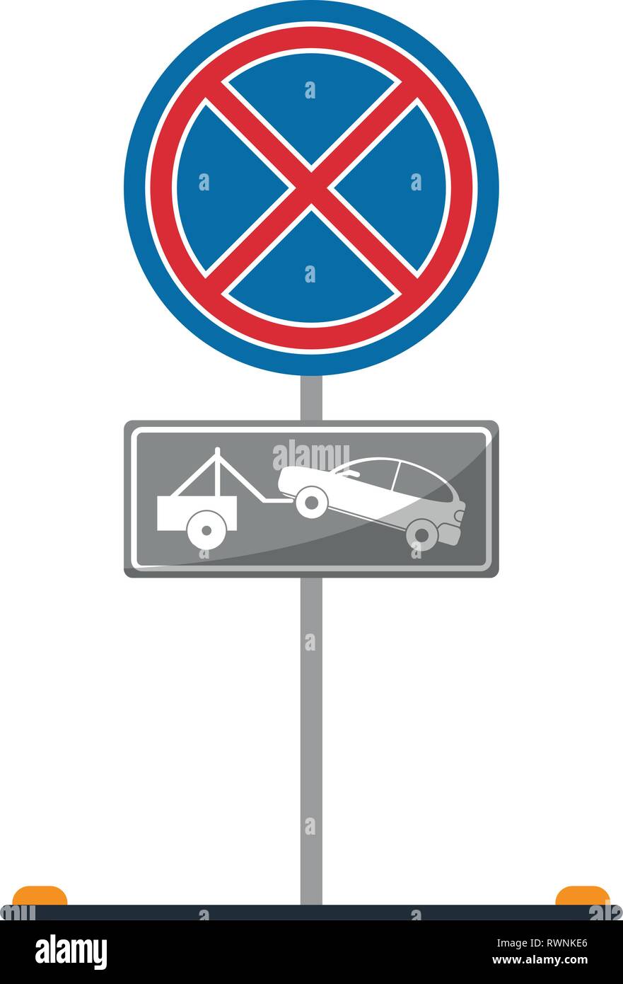 Road sign service area Stock Vector Images - Alamy