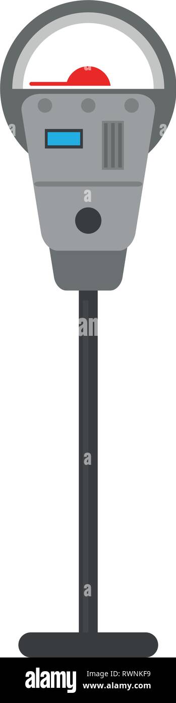 Parking meter Stock Vector Images - Alamy