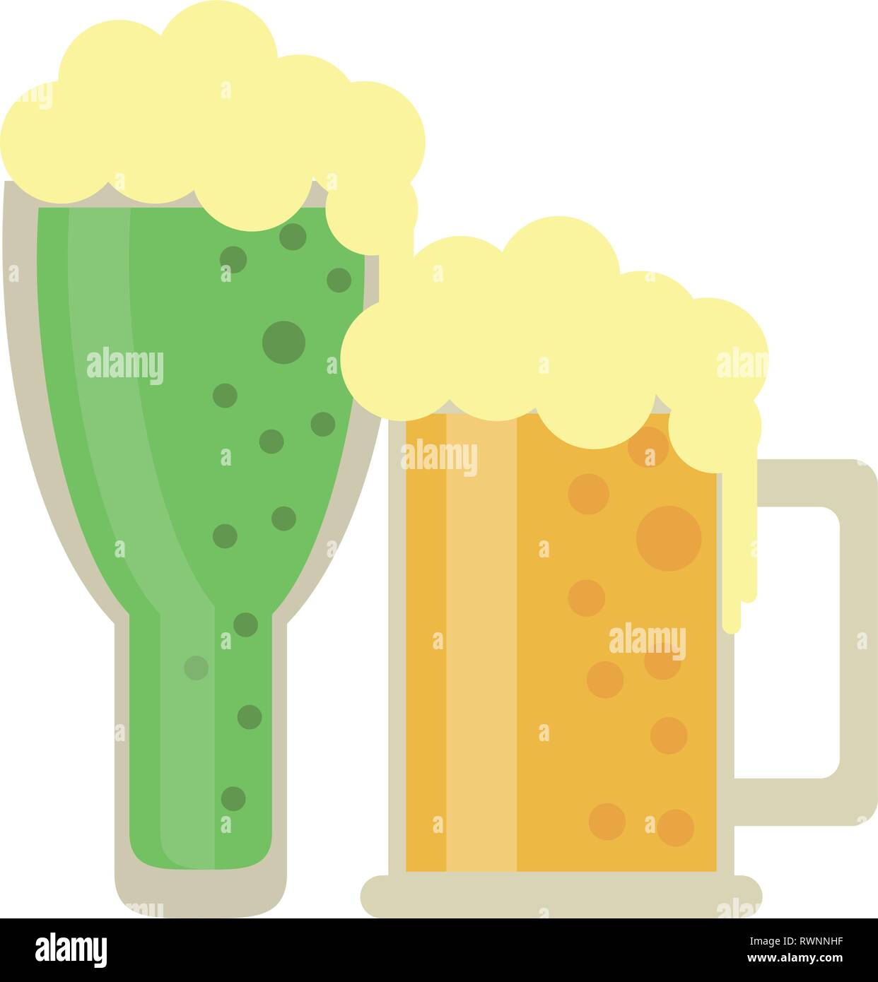 Three cups Stock Vector Images - Alamy