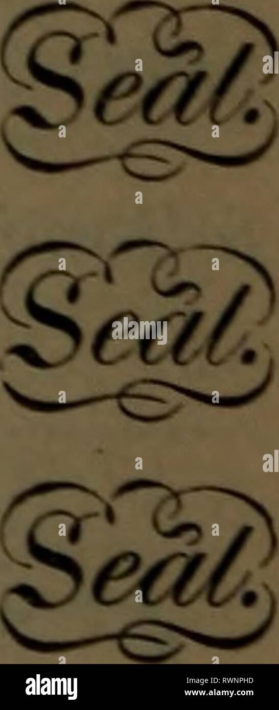 Elliot's book of forms; (1881 Stock Photo - Alamy