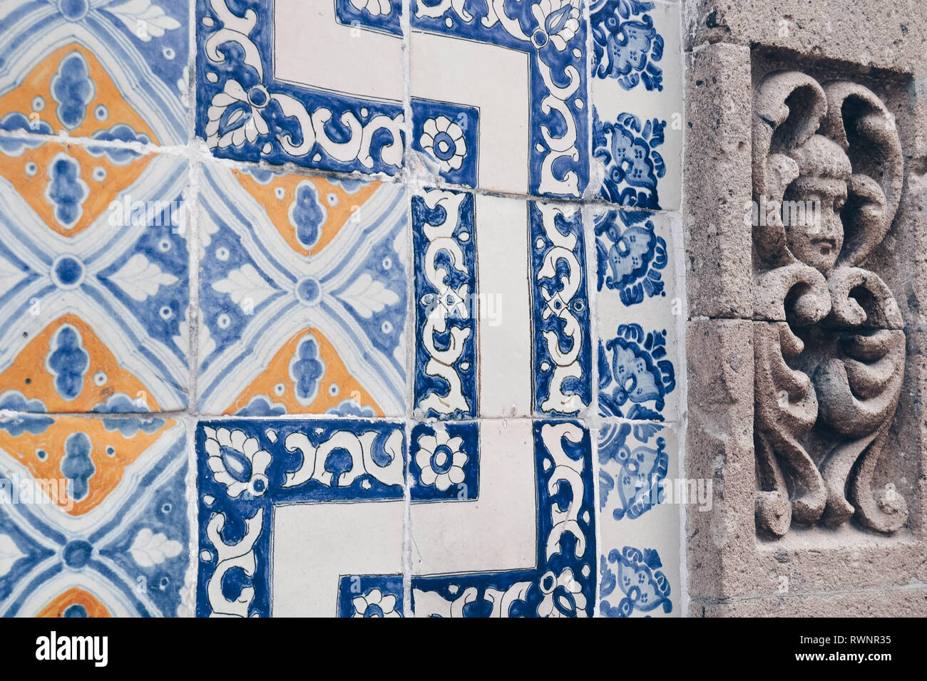 Clay tile cladding hi-res stock photography and images - Alamy