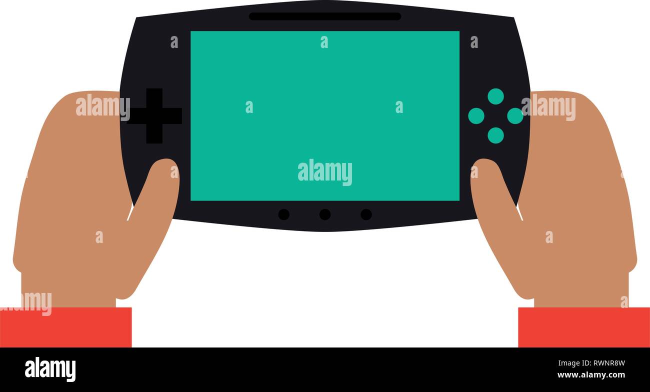 Using game console Stock Vector Images - Alamy