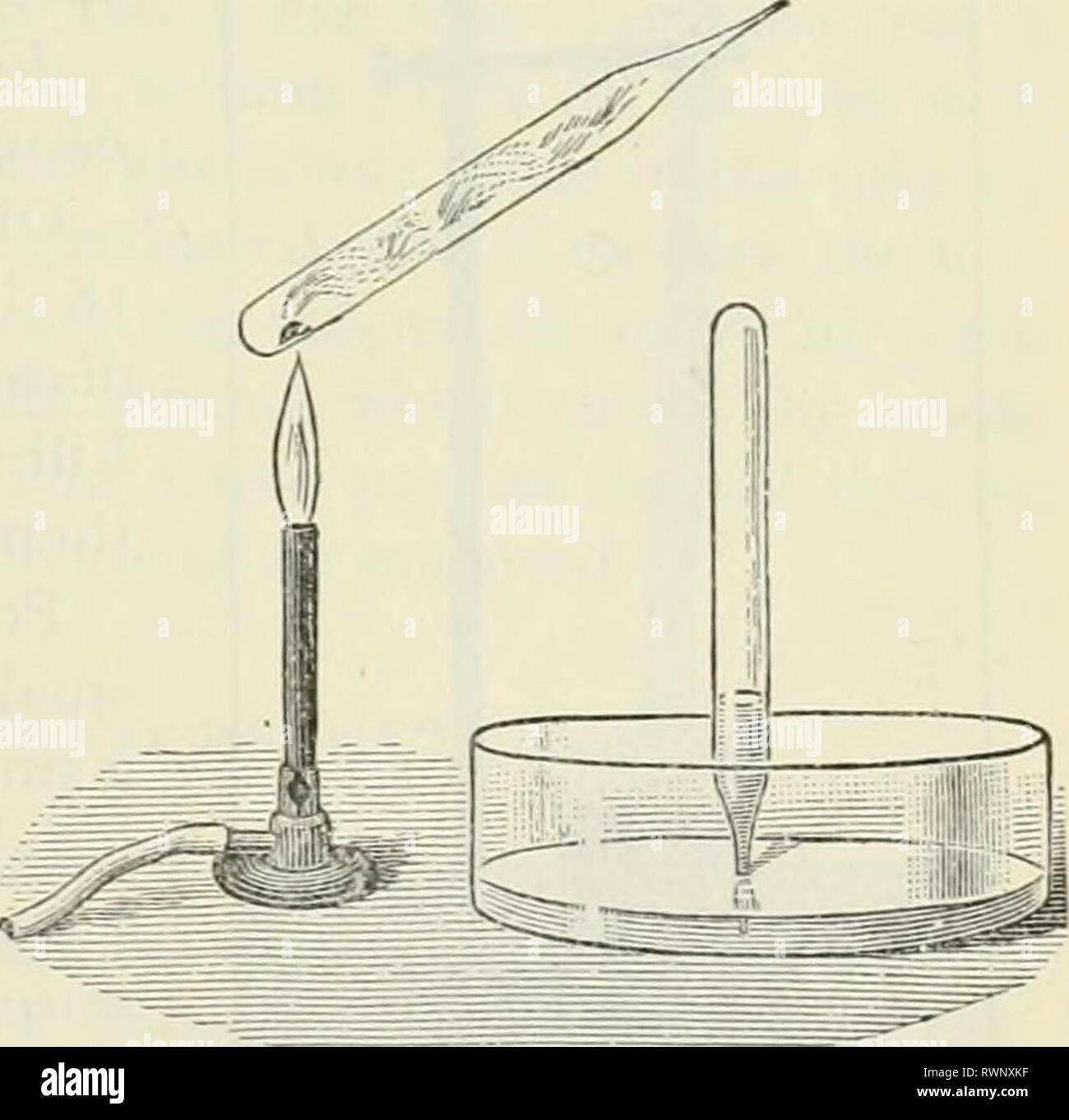 Elementary physics and chemistry second Stock Photo - Alamy
