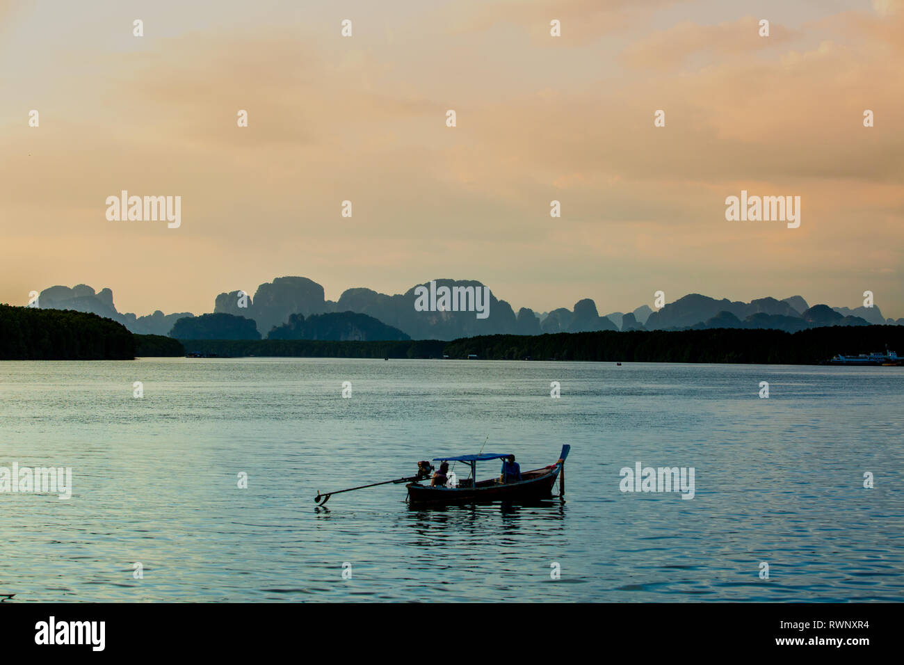 Krabi, Thailand Sunset Stock Photo - Alamy