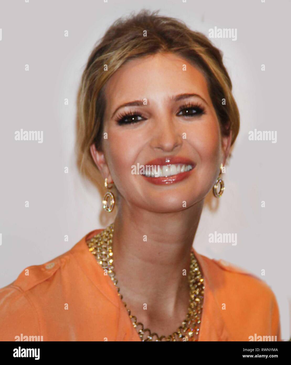IVANKA TRUMP 2012 Photo By John Barrett/PHOTOlink Stock Photo - Alamy