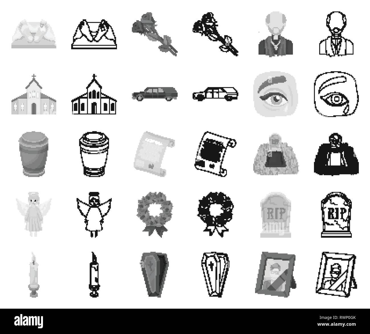 art,attribute,burial,candle,cemetery,ceremony,church,coffin,collection ...