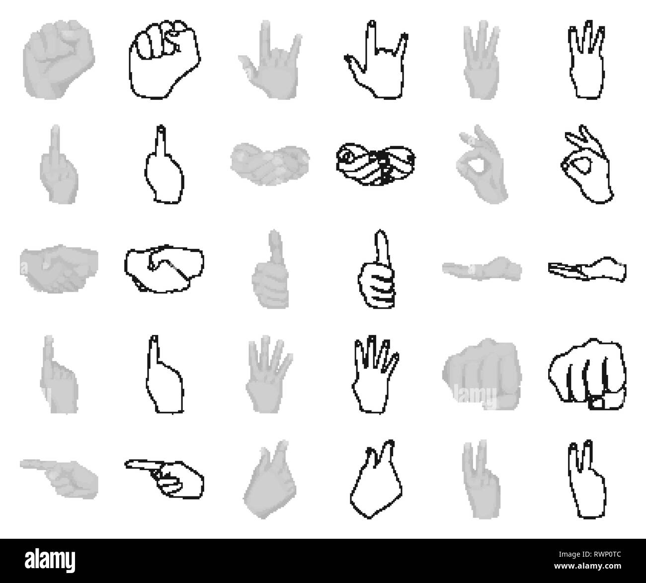 Movement Body Outlines