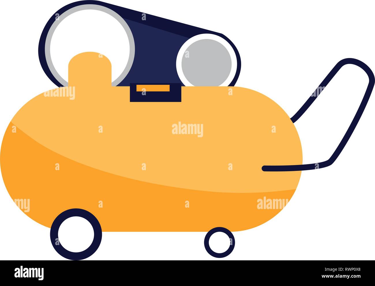 Detail air compressor Stock Vector Images - Alamy
