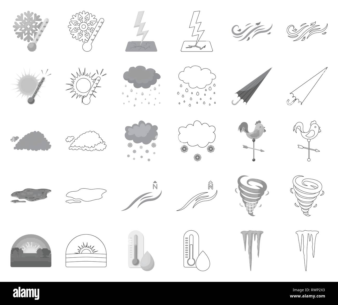 Clear damp heat Stock Vector Images - Alamy