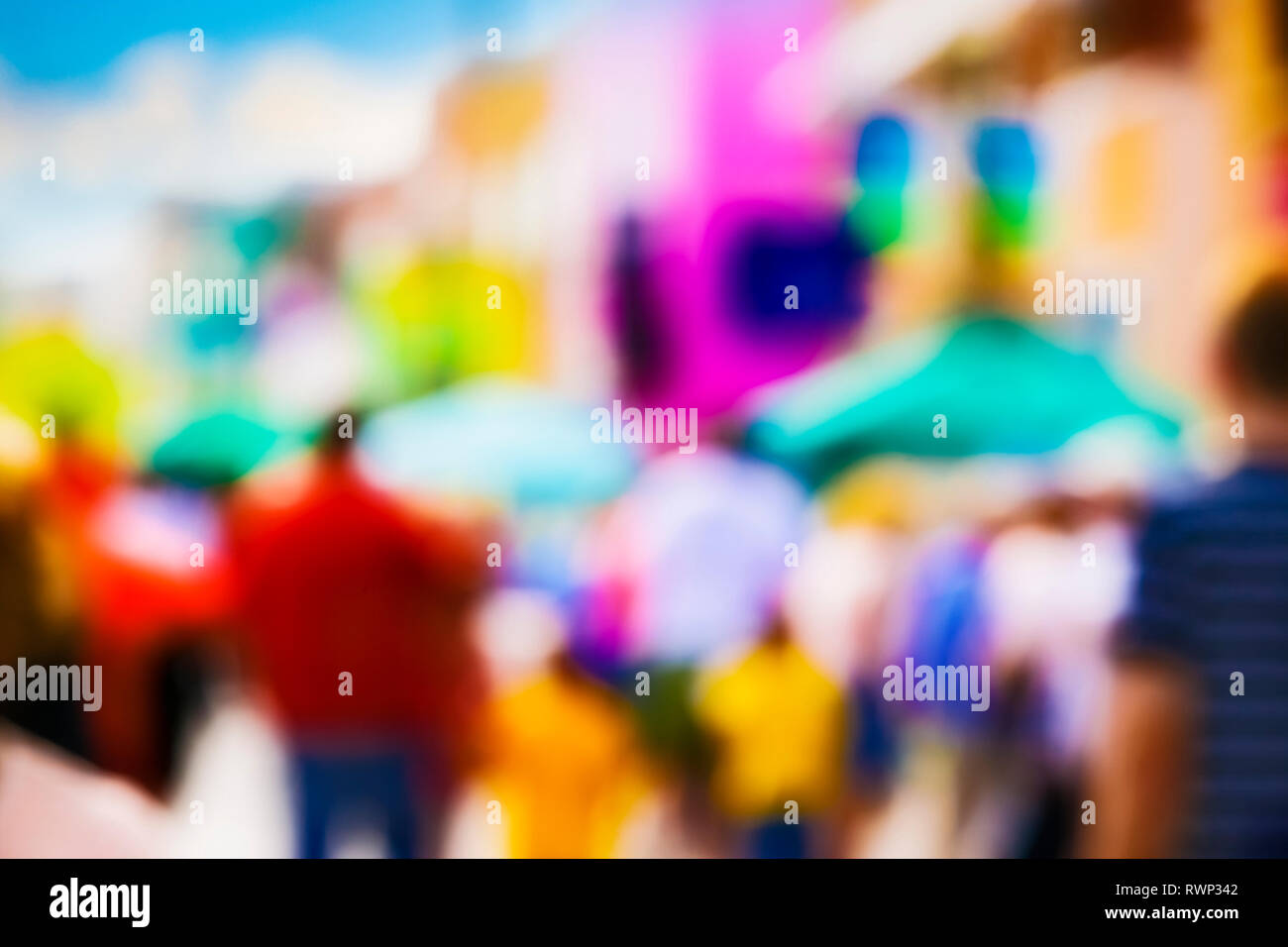 Heavily blurred street scene; Toronto, Ontario, Canada Stock Photo - Alamy