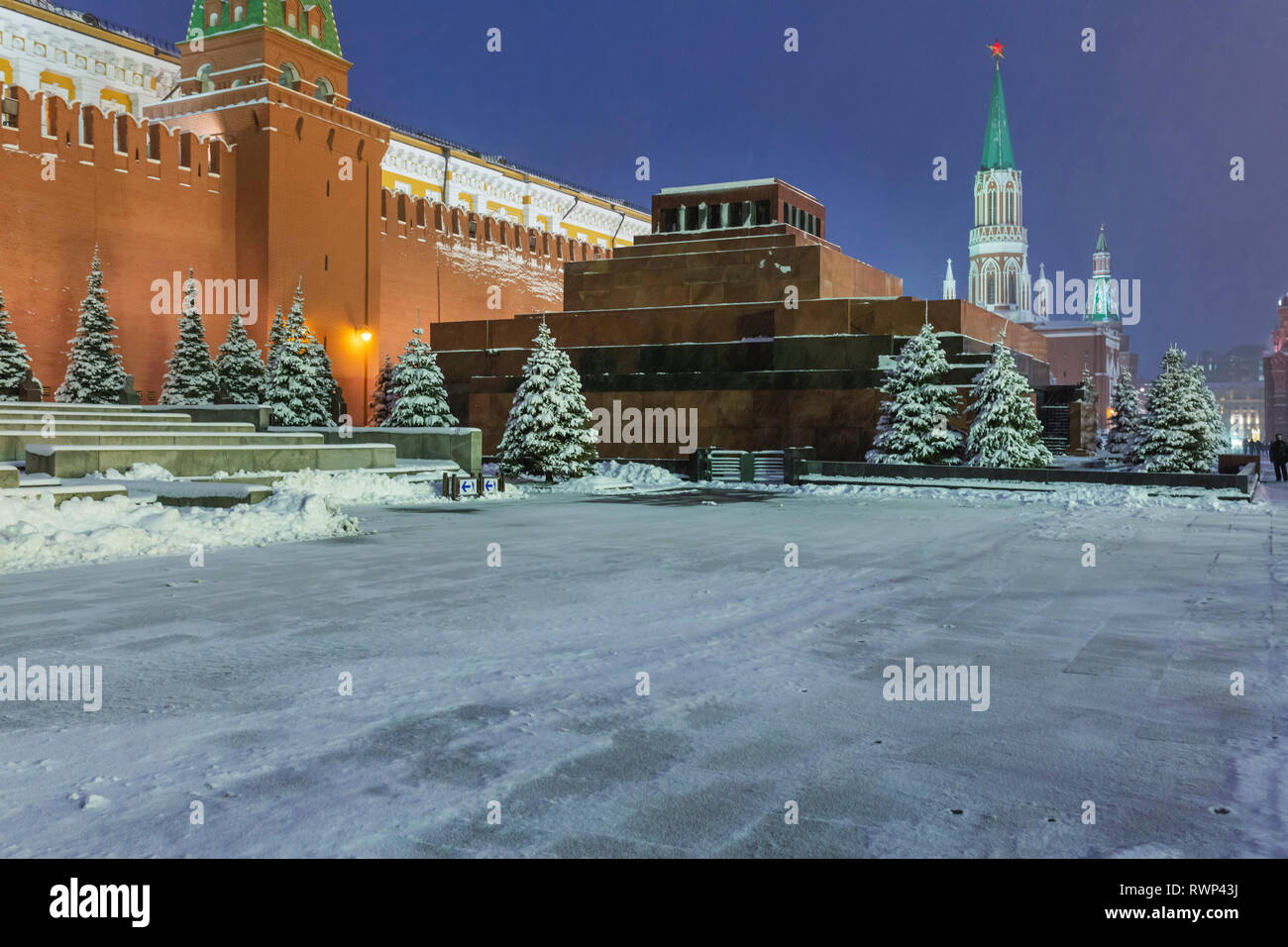 Lenin's Mausoleum, Red square, Moscow, Russia Stock Photo - Alamy