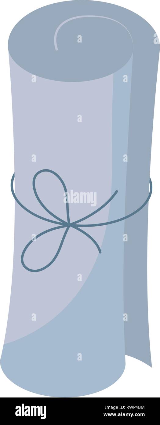 graduation certificate roll icon vector illustration design Stock ...