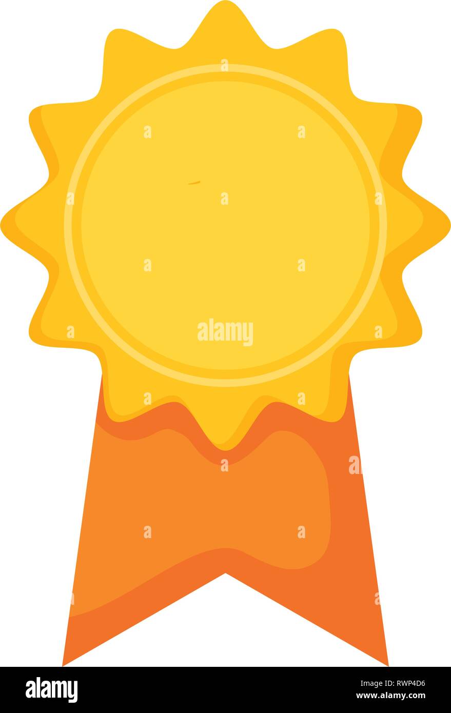 medal stamp award icon vector illustration design Stock Vector Image ...