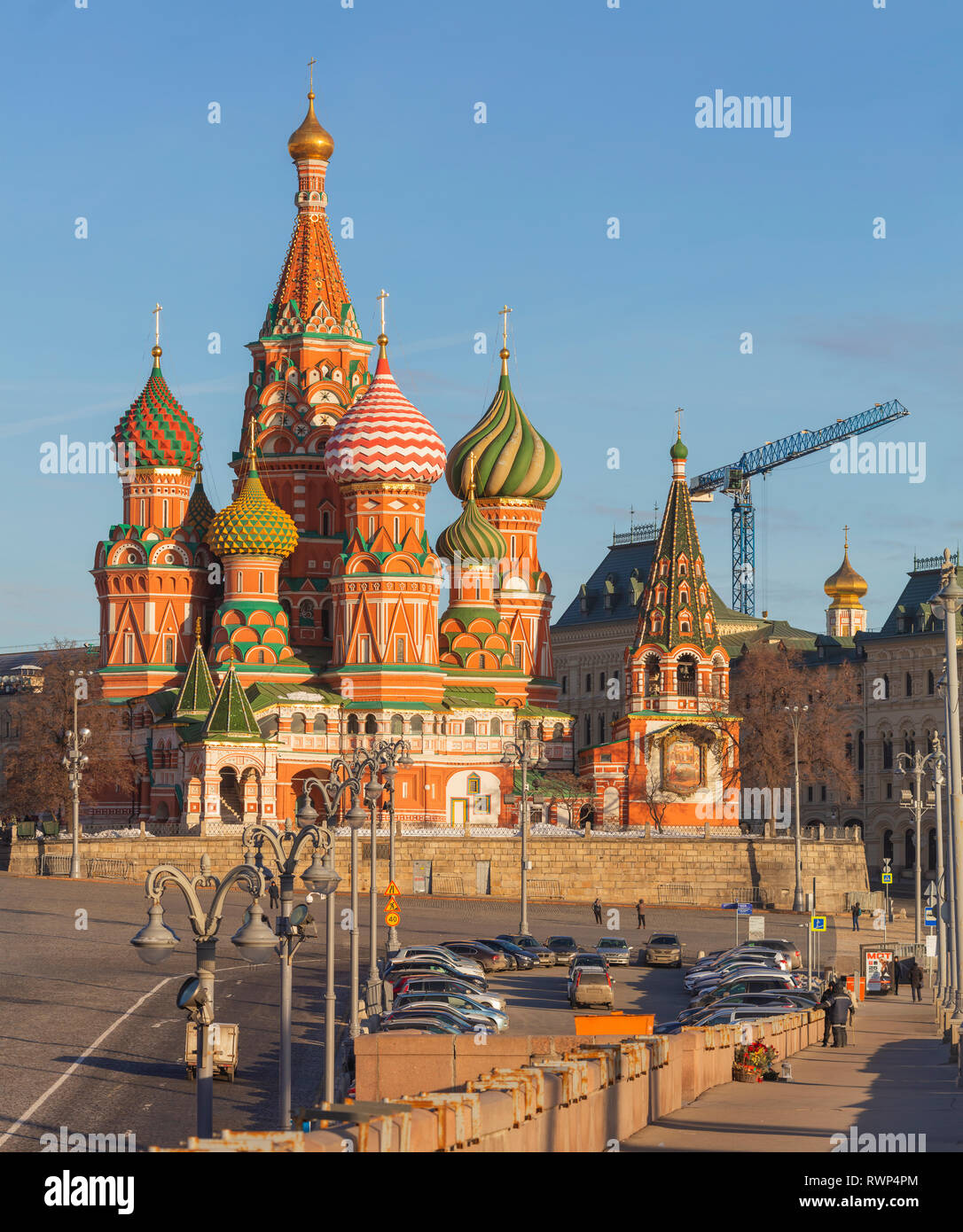 St. Basil's cathedral, Moscow, Russia Stock Photo - Alamy