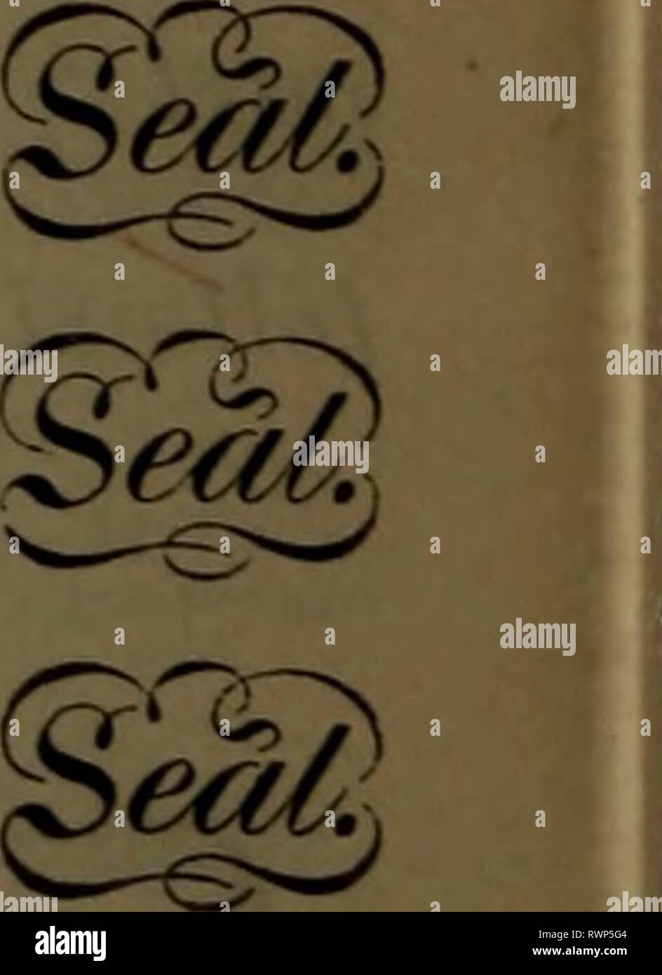 Elliot's book of forms; (1881 Stock Photo - Alamy