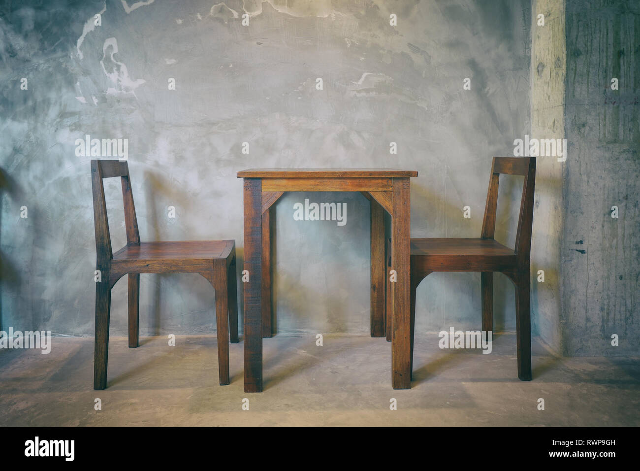 Cement tables hi-res stock photography and images - Alamy