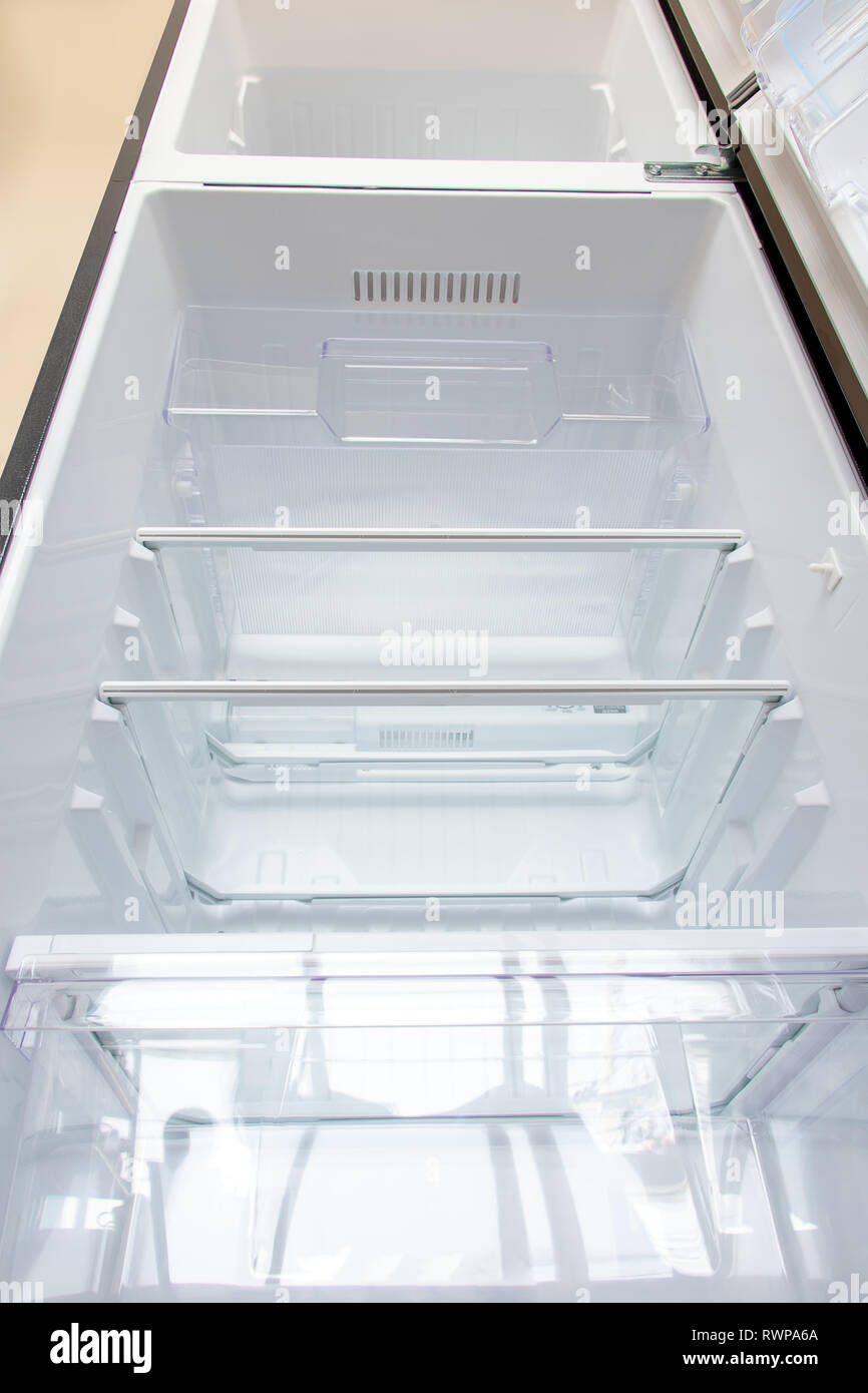 Empty Fridge Empty Fridge Stock Photo Download Image Now