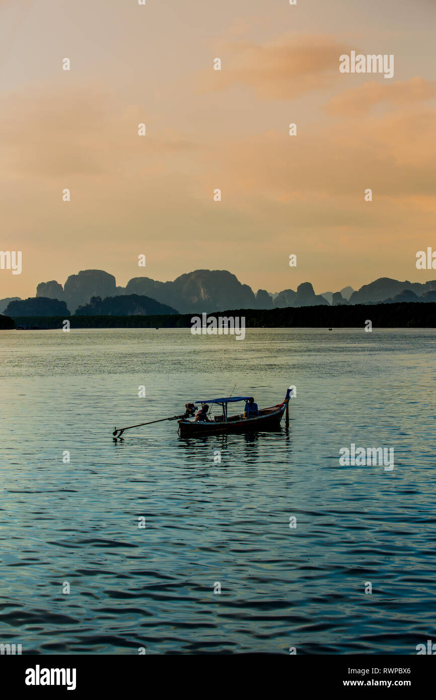 Krabi, Thailand Sunset Stock Photo - Alamy