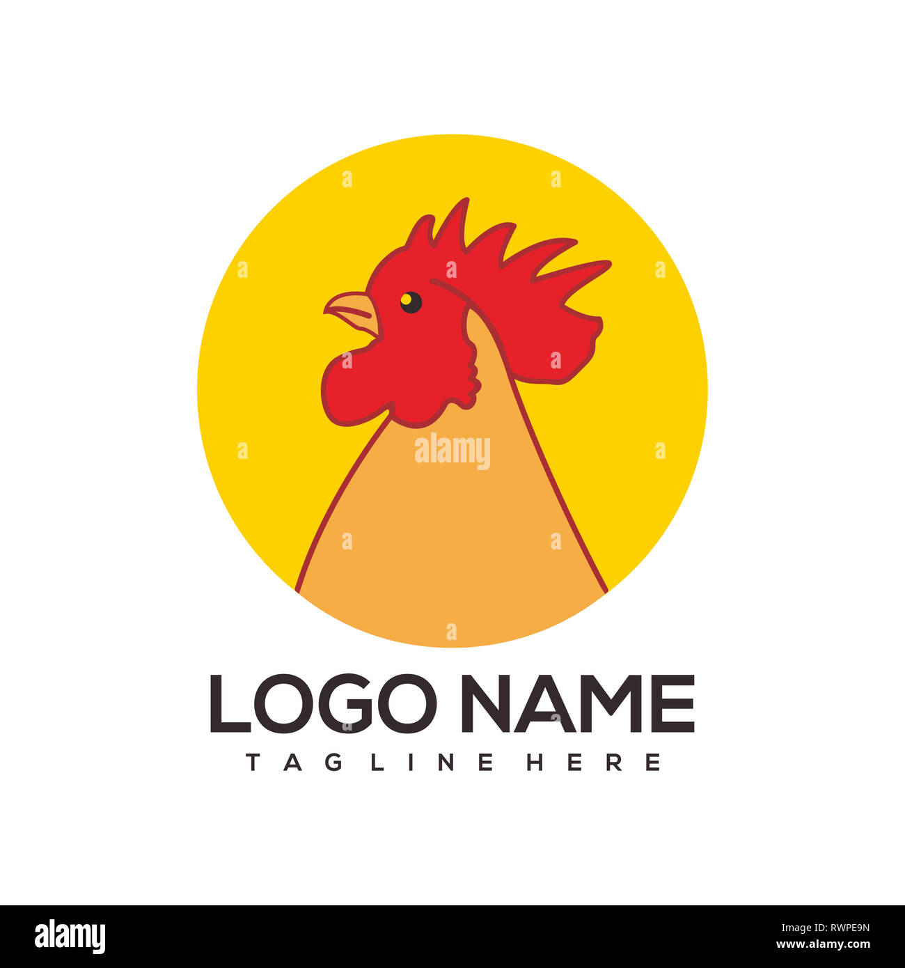 Animal logo and icon for your business and company Stock Photo - Alamy