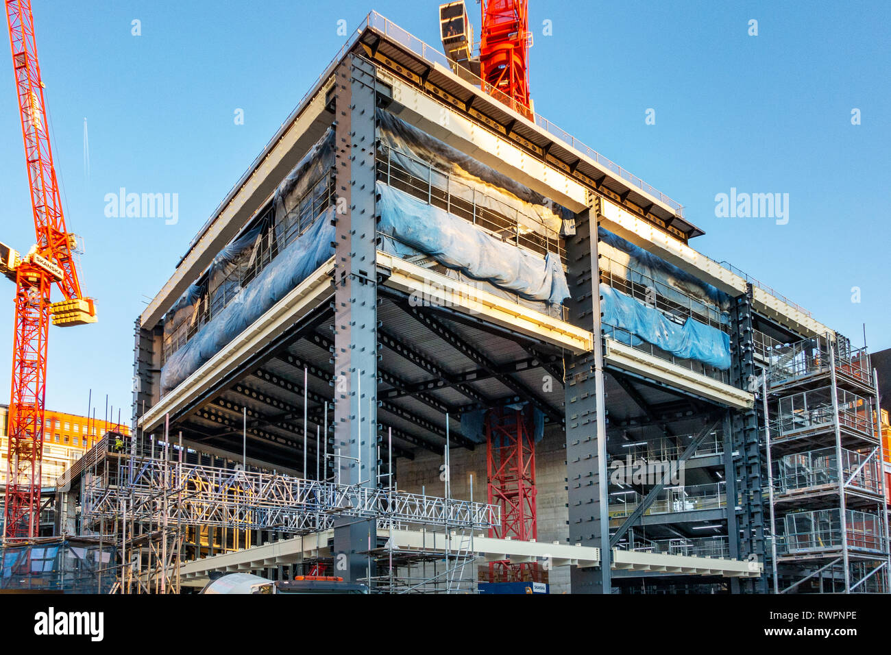Skanska AB is a multinational construction of the shell and core of the ...