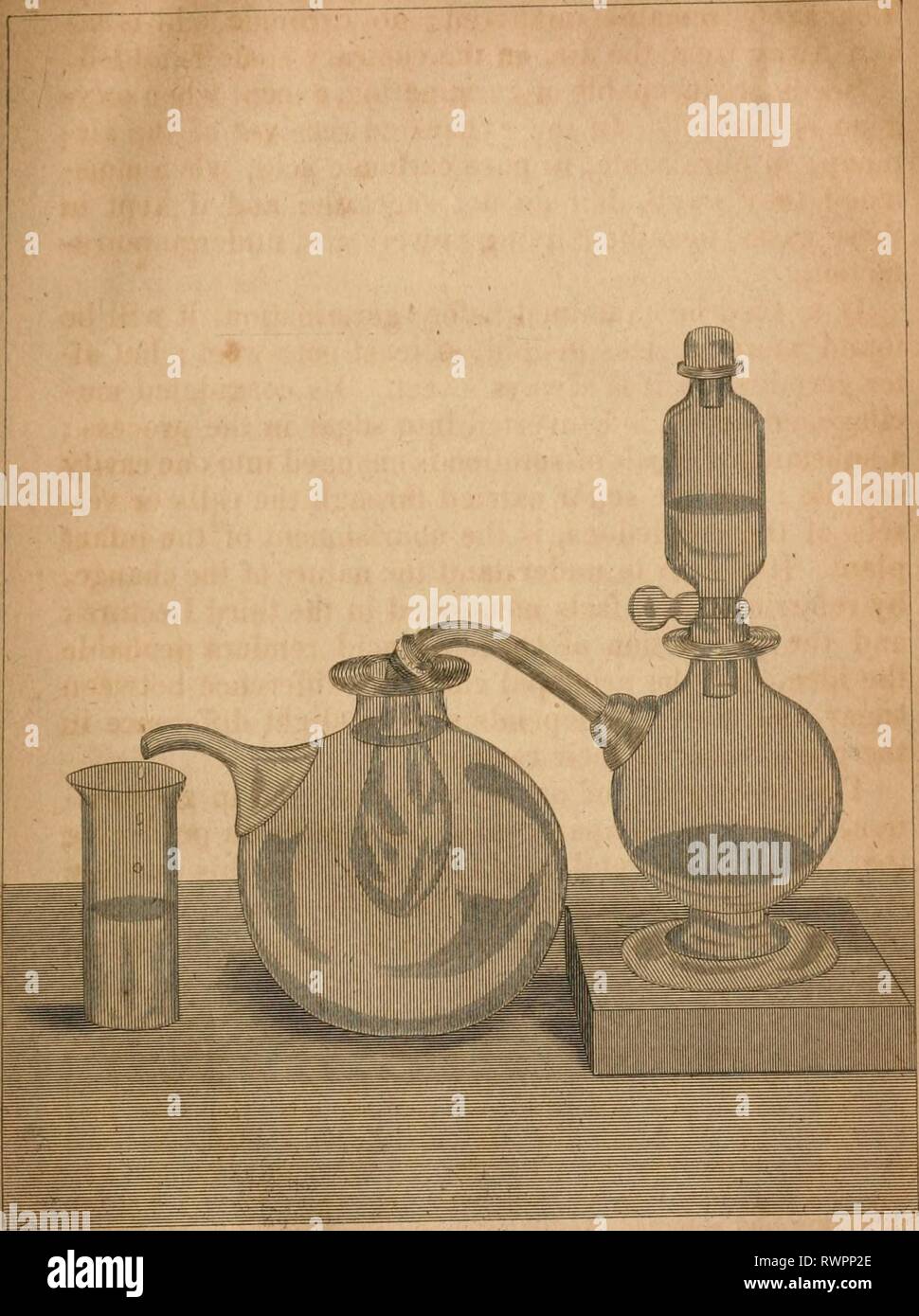 Elements of agricultural chemistry in Stock Photo - Alamy