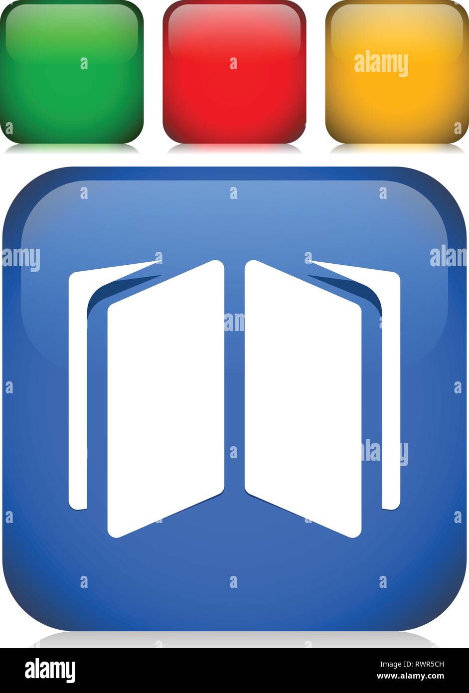 Book symbol icon for knowledge, education and such concepts Stock ...