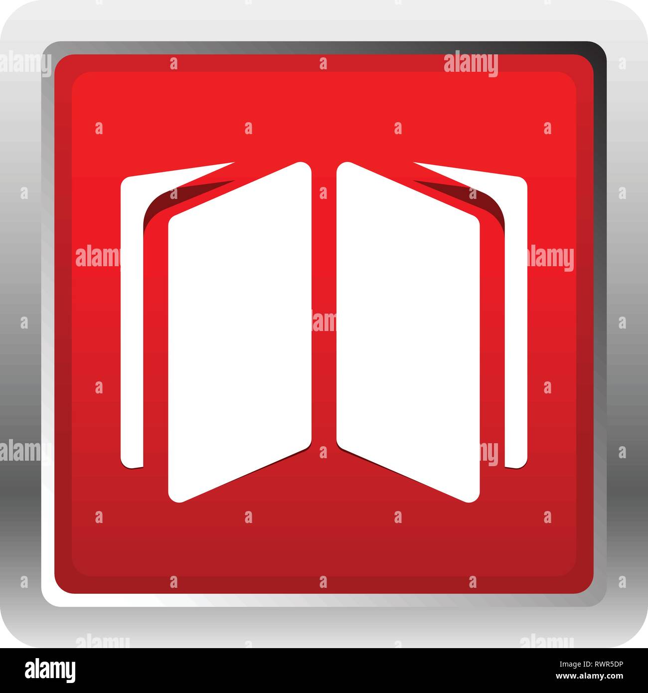 Book symbol icon for knowledge, education and such concepts Stock ...