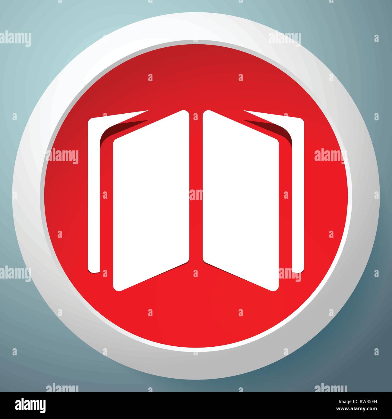 Book symbol icon for knowledge, education and such concepts Stock ...