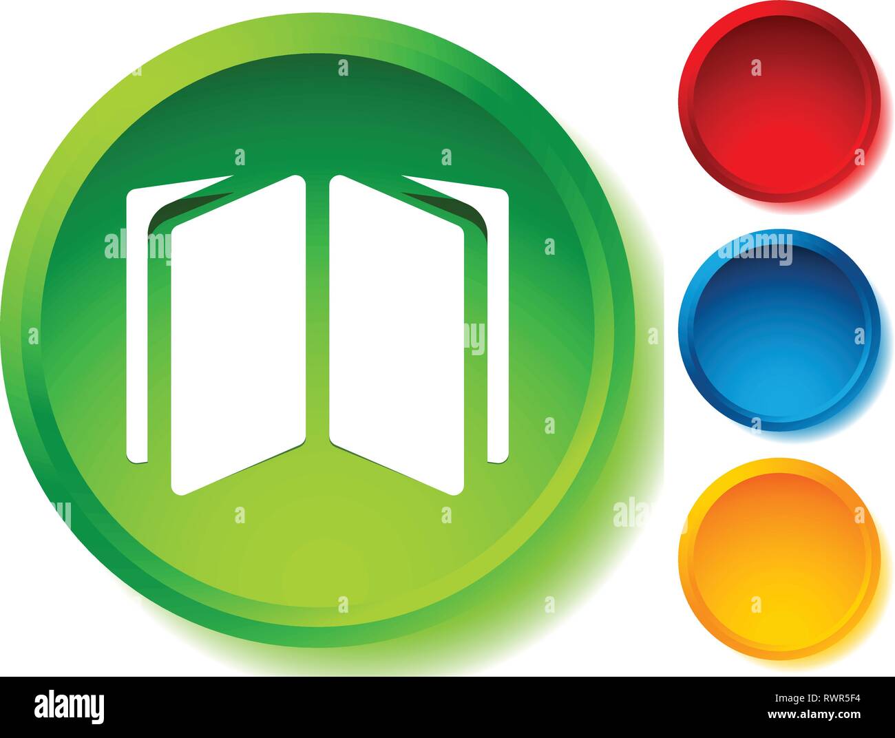 Book symbol icon for knowledge, education and such concepts Stock ...