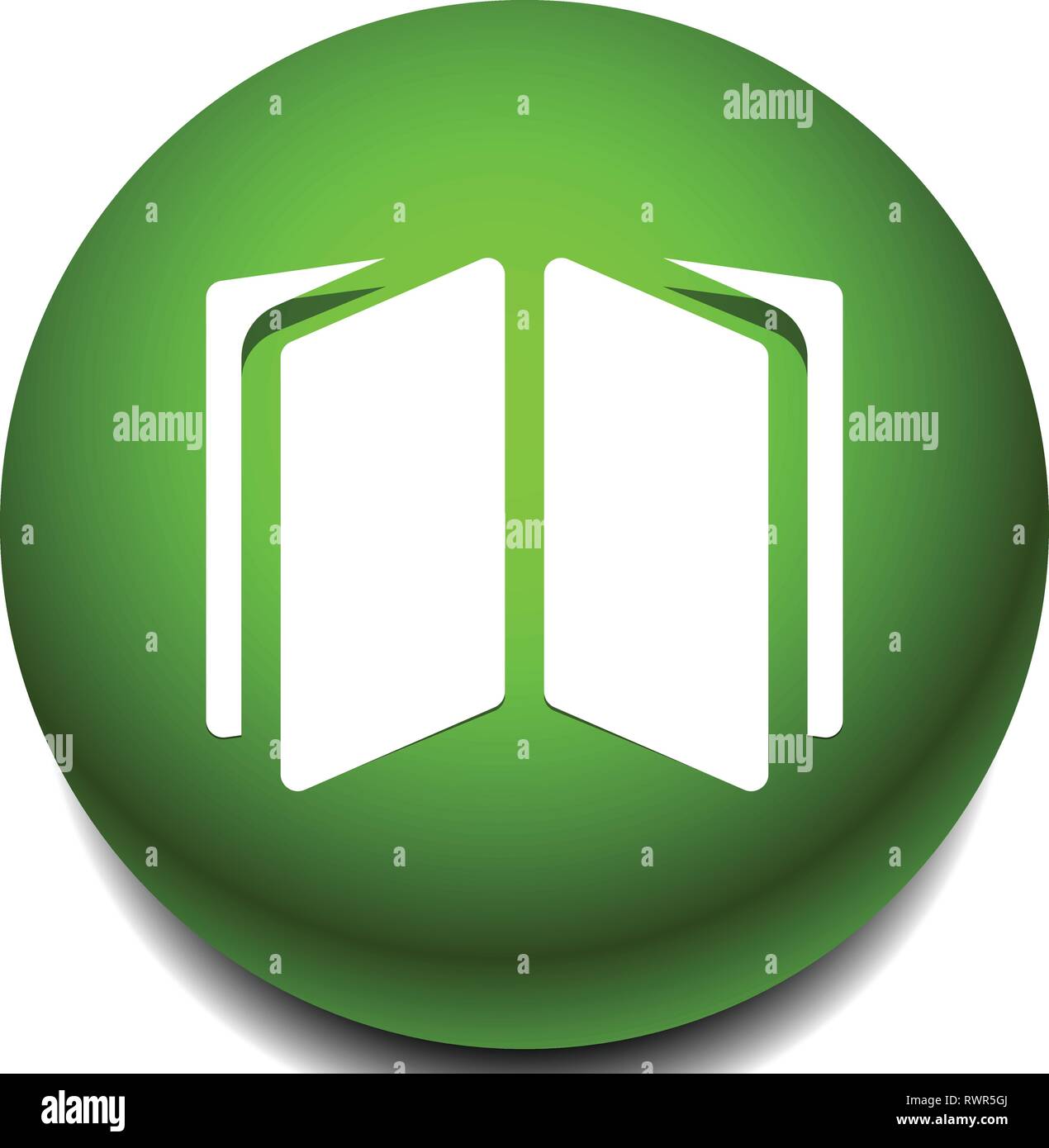 Book symbol icon for knowledge, education and such concepts Stock ...