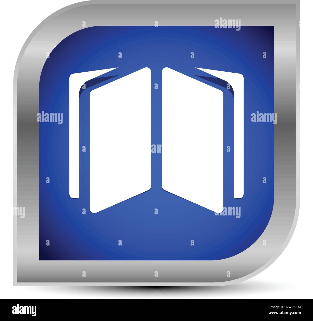 Book symbol icon for knowledge, education and such concepts Stock ...