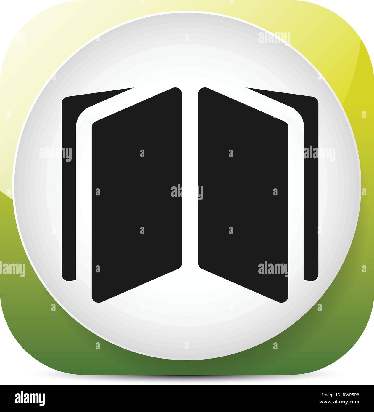 Book symbol icon for knowledge, education and such concepts Stock ...