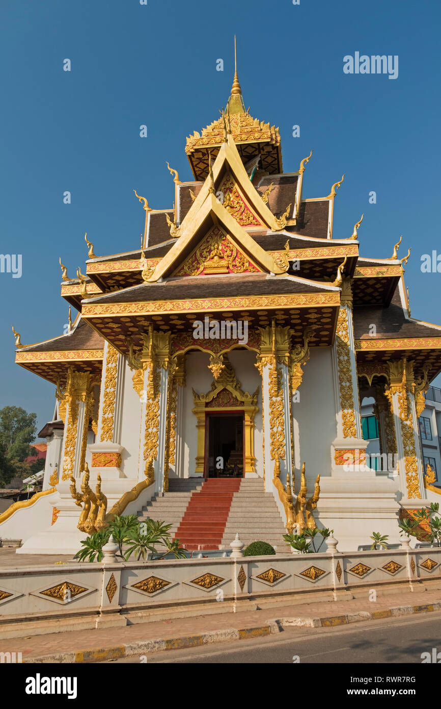 City Pillar Shrine Vientiane Laos Stock Photo - Alamy