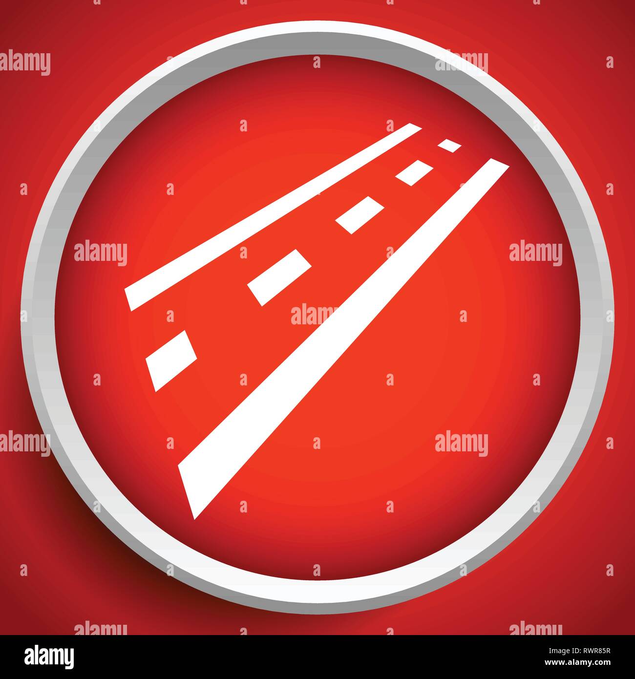 Parallel pavement Stock Vector Images - Alamy