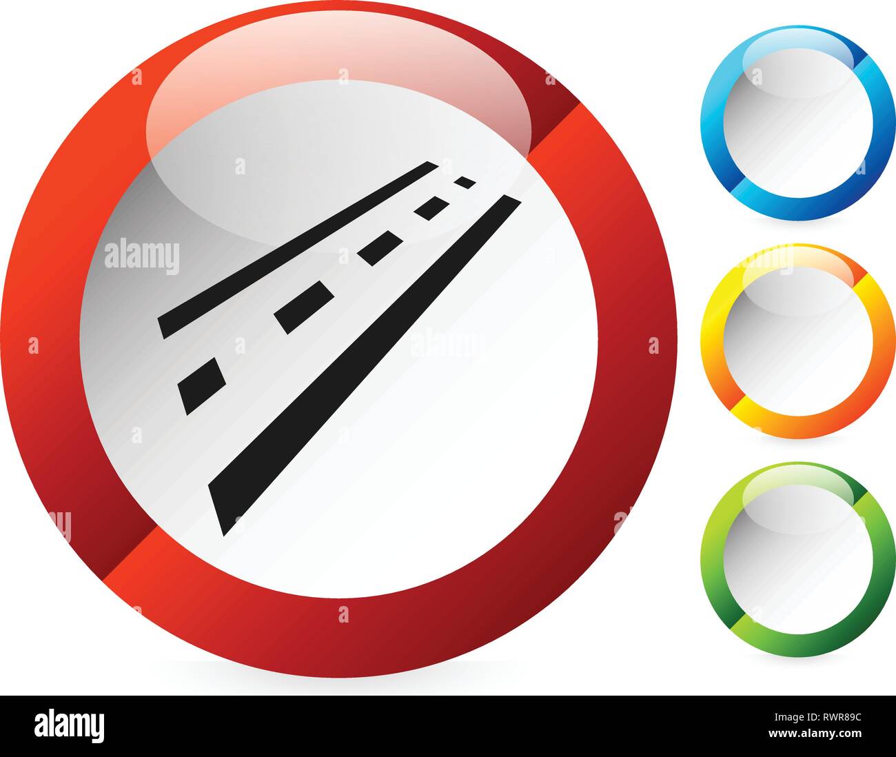 Parallel pavement Stock Vector Images - Alamy