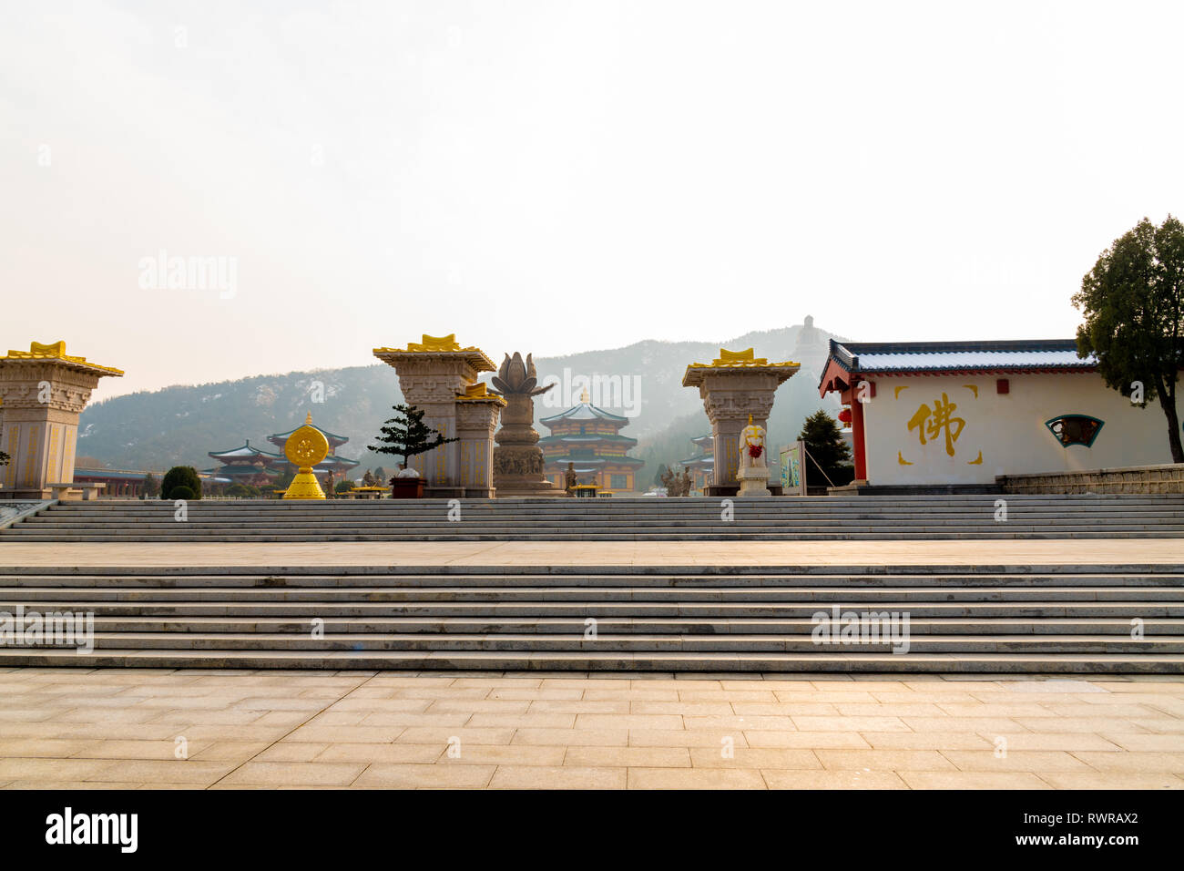 Longkou,Yantai,Shandong,China - Decenber 19 2018 : the complex of ...