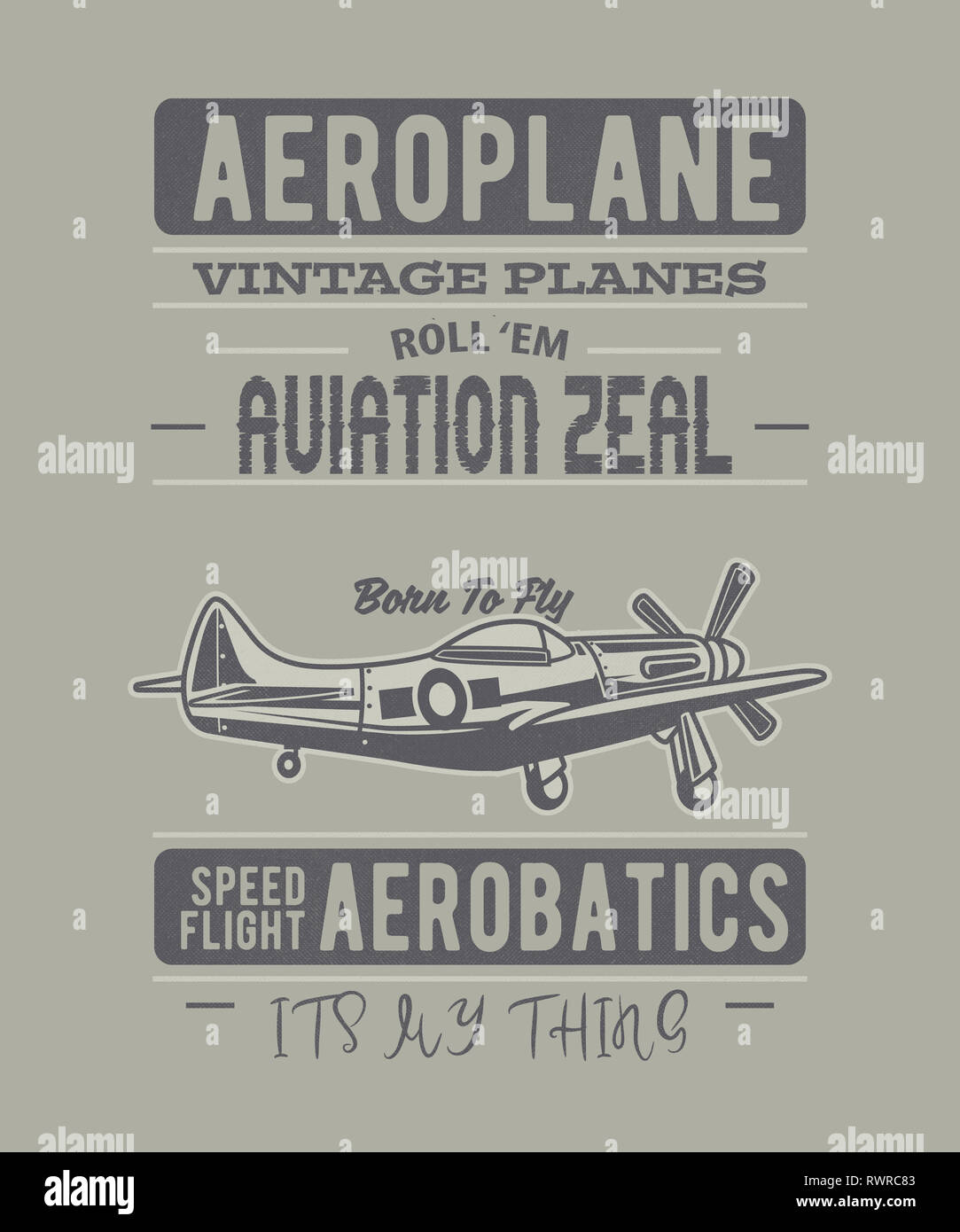Vintage aviation poster hi-res stock photography and images - Alamy