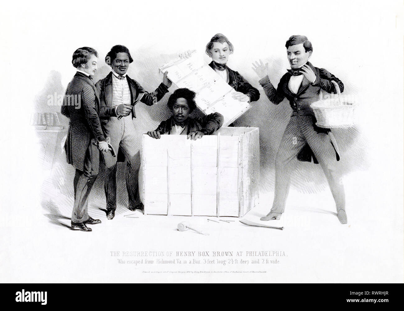 Frederick douglass illustration Cut Out Stock Images & Pictures - Alamy