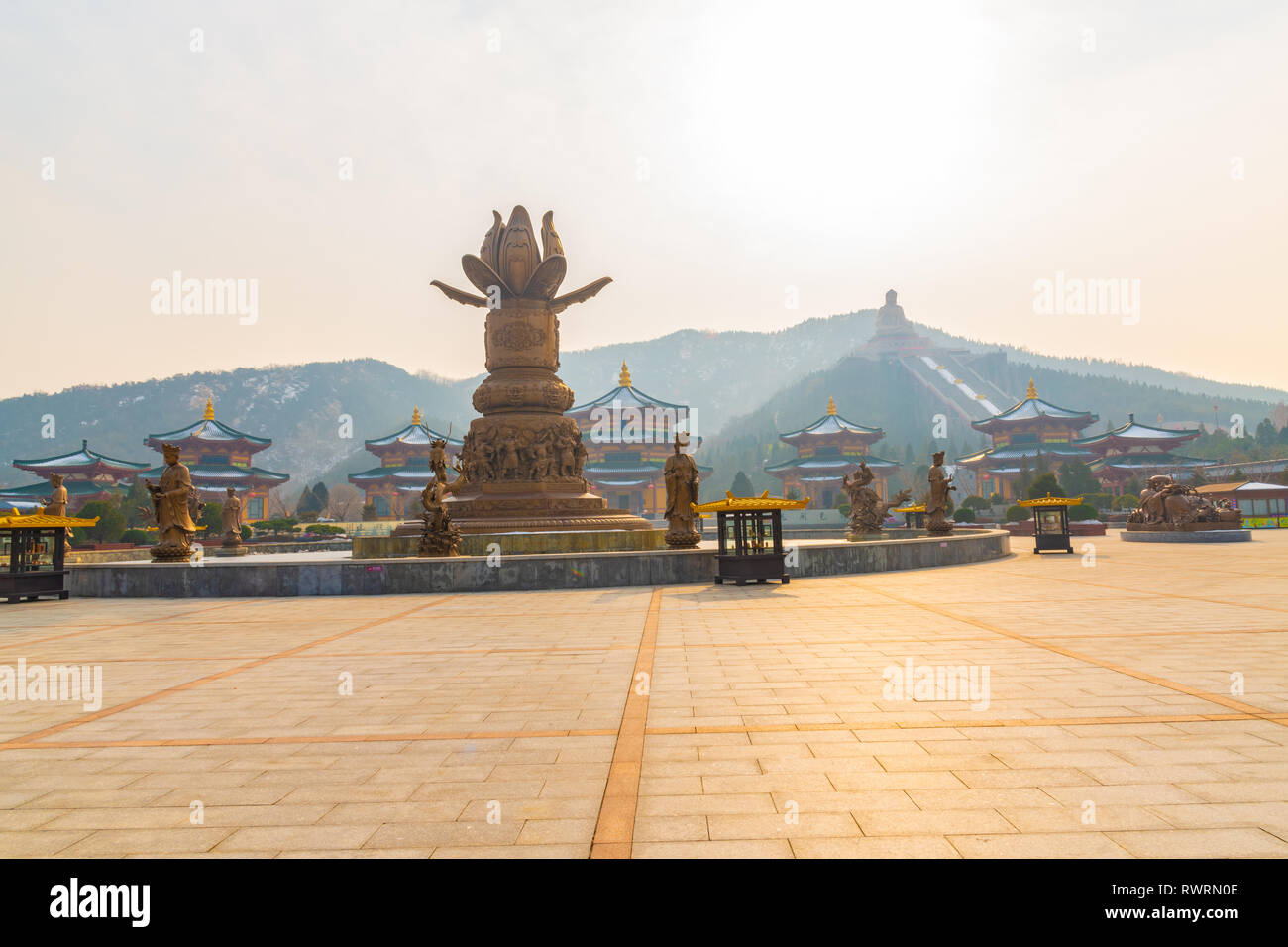 Longkou,Yantai,Shandong,China - Decenber 19 2018 : the complex of ...