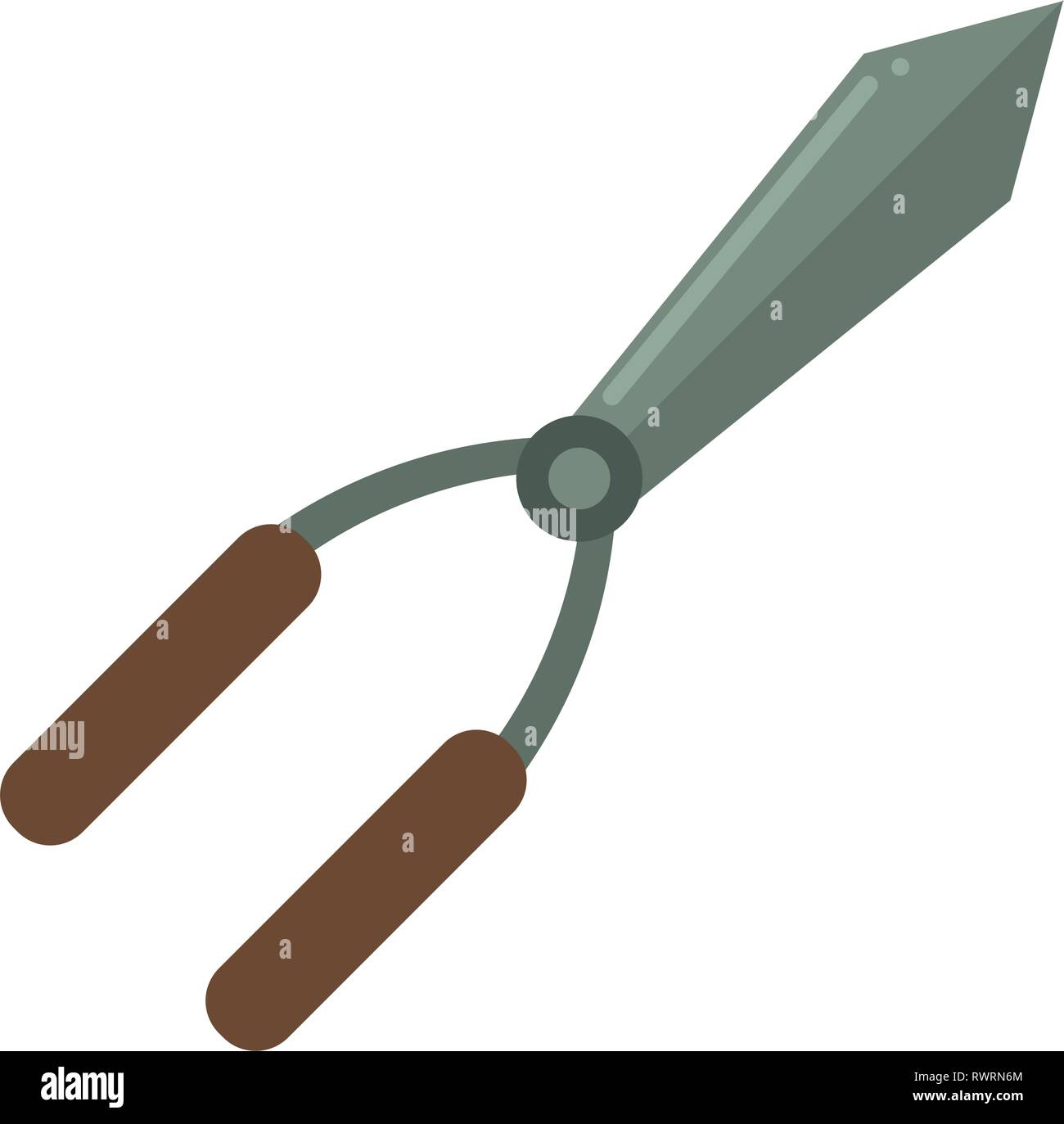 Gardening scissors tool isolated Stock Vector Image & Art - Alamy